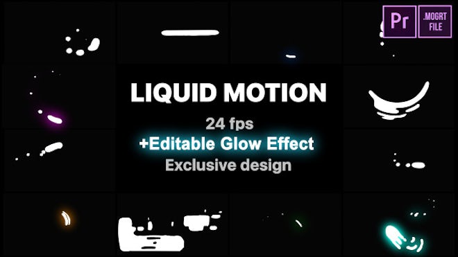 Liquid Motion Shapes - Motion Graphics Templates | Motion Array