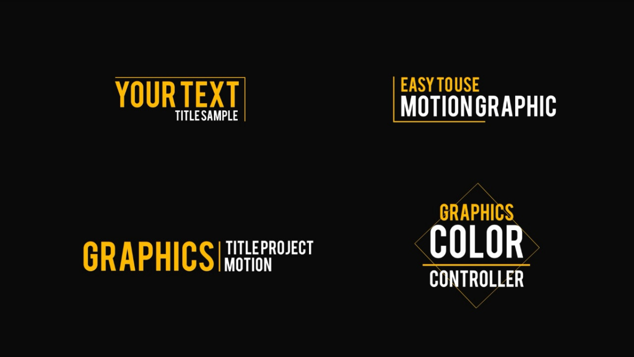 20 Clean Titles - After Effects Templates | Motion Array