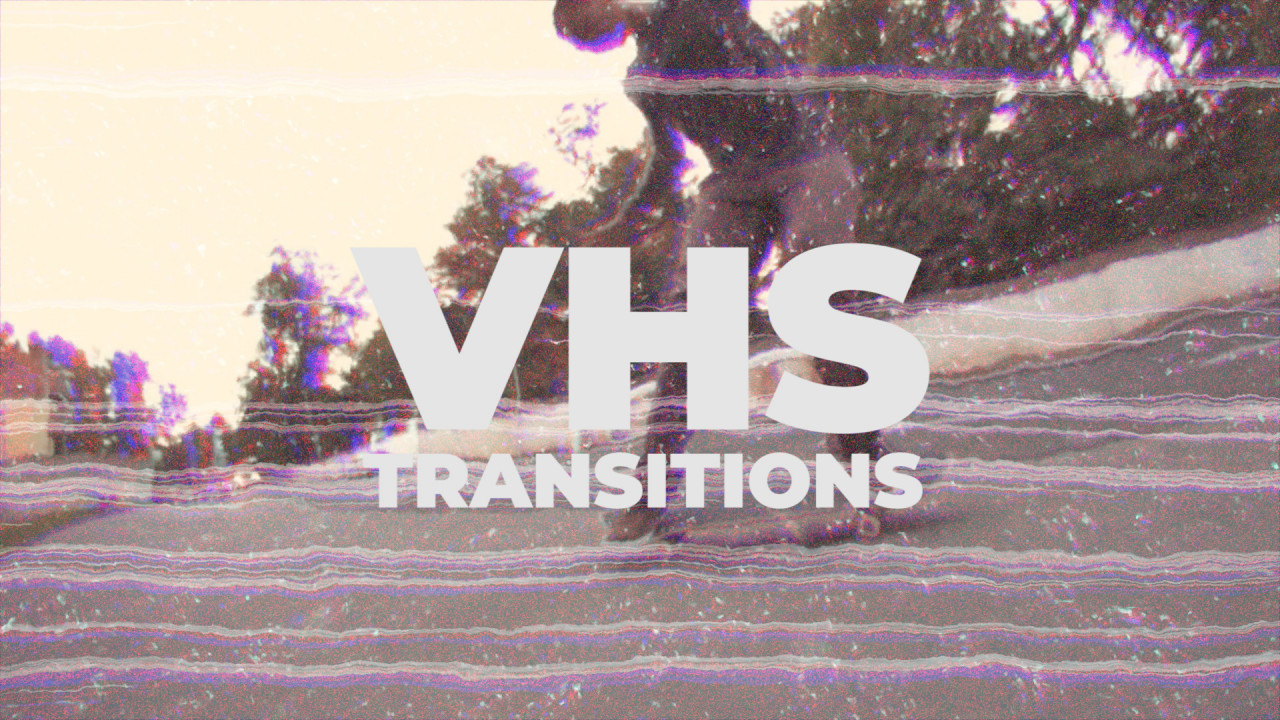 Fast VHS Transitions - Premiere Pro Templates | Motion Array