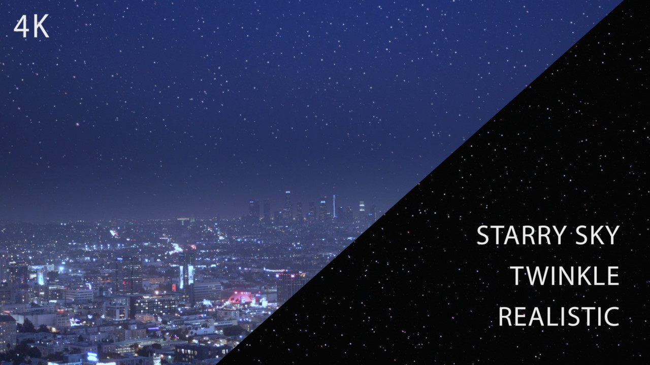 Starry Sky Loop - Stock Motion Graphics | Motion Array