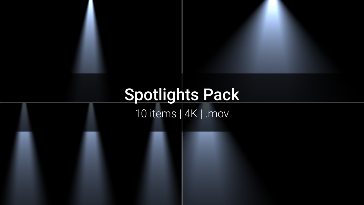Spotlights Pack - Stock Motion Graphics | Motion Array Spotlights Pack - Stock Motion Graphics | Motion Array