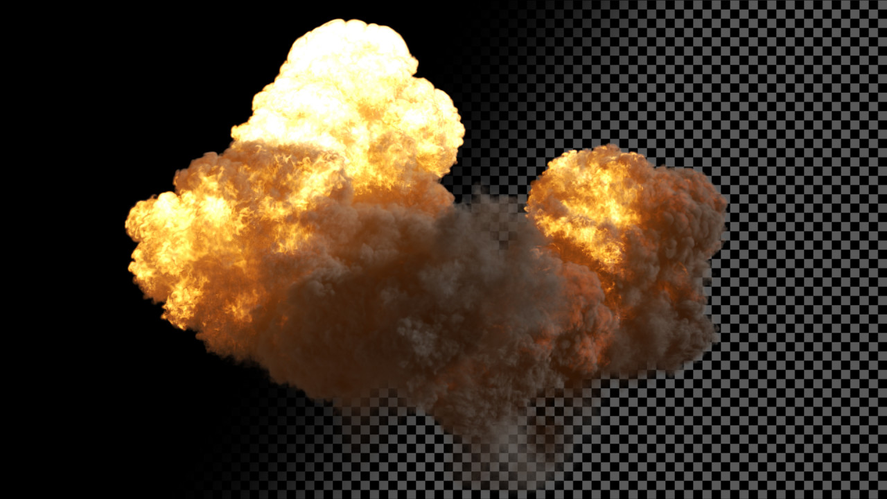Big Explosion - Stock Motion Graphics | Motion Array