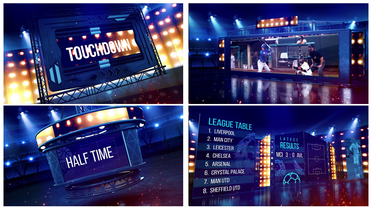 Display Screens Jumbotron - After Effects Templates | Motion Array