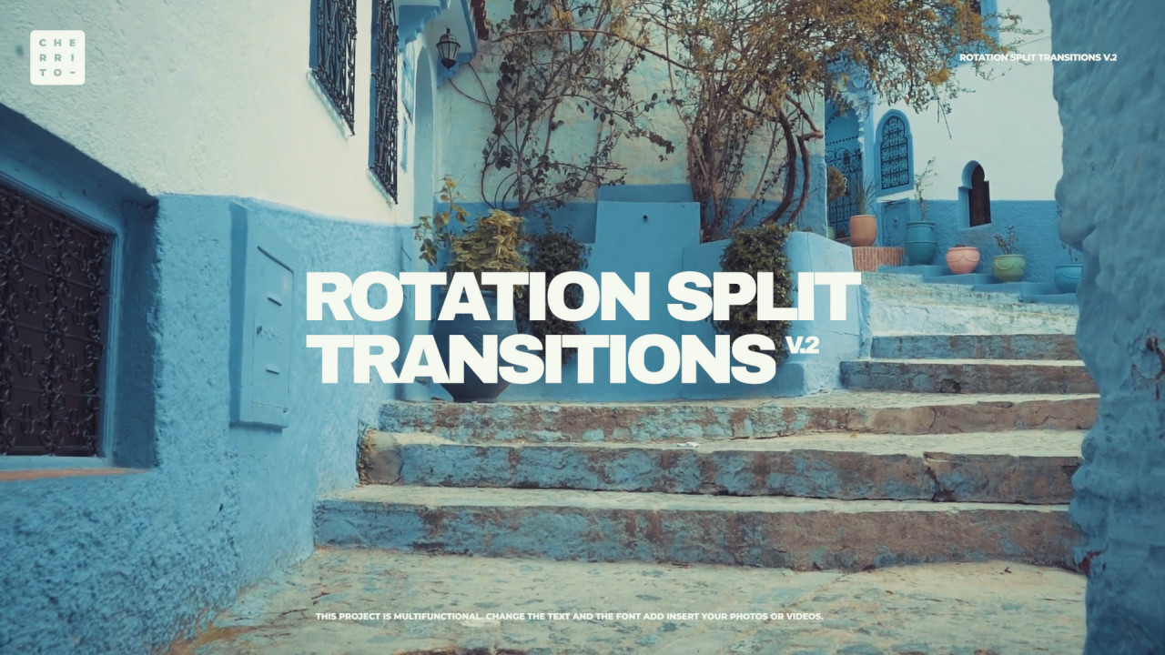 Rotation Transitions V.2 - Premiere Pro Templates | Motion Array